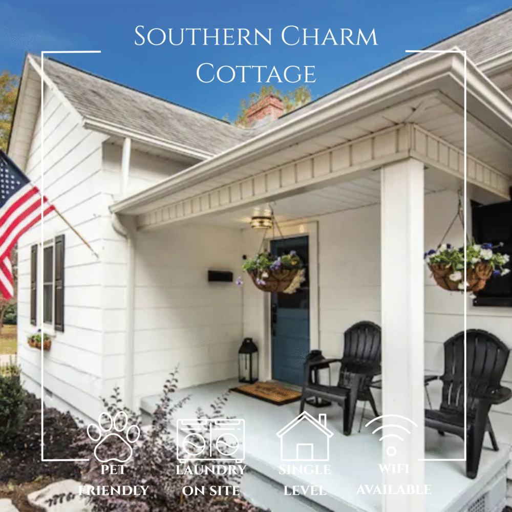 Southern Charm Cottage | Vacation Rentals in Hickory, NC